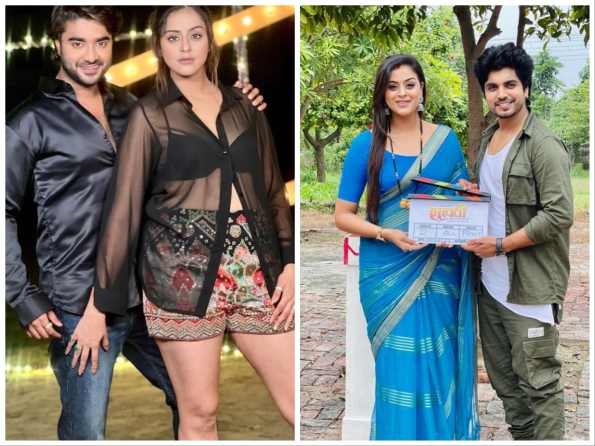 Bhojpuri Actress Yamini Singh and Pradeep Pandey Chintu New film Chintu Ki Dulhaniya | Bhopjuri ...