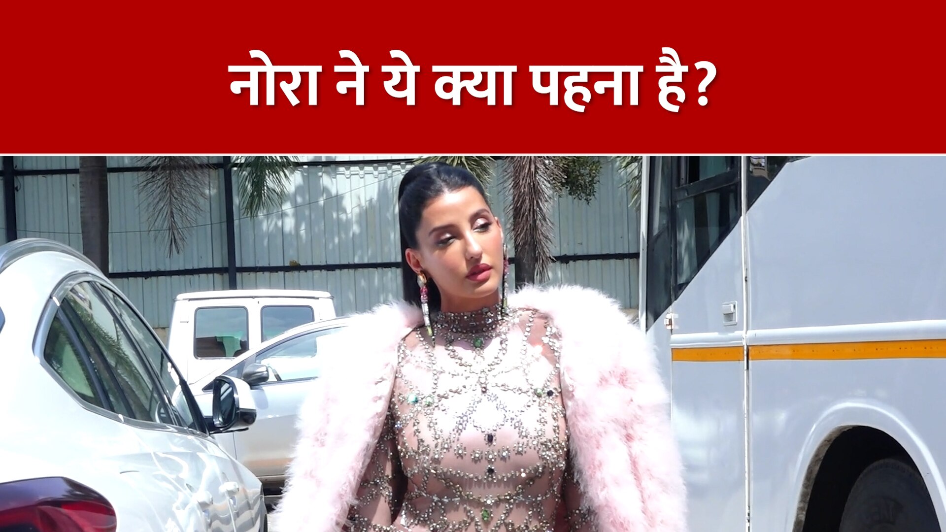 Nora Fatehi flaunting herself like a Barbie doll played the magic of ...