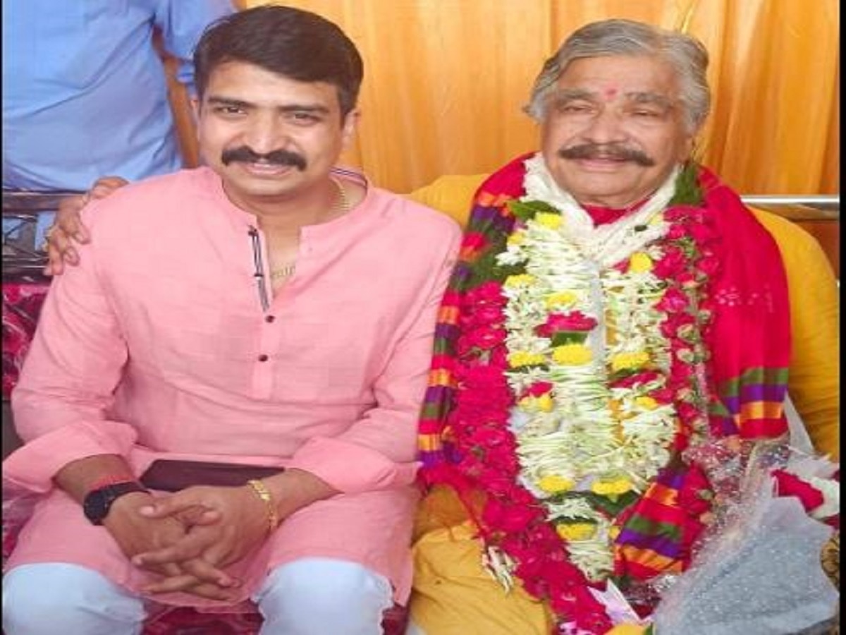 Congress mla suresh kumar routray celebrated his 80th birthday