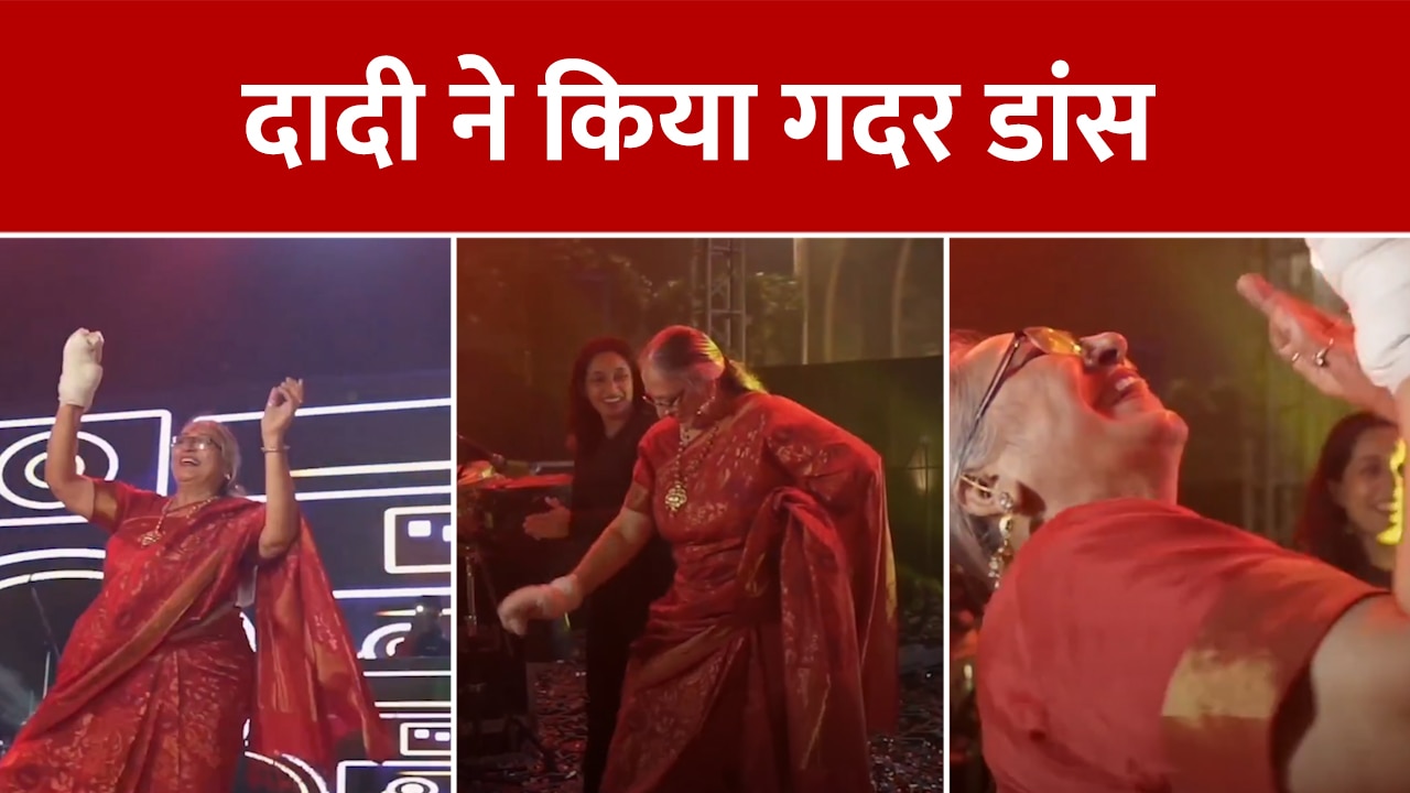 Dadi did Gadar dance on Punjabi song Tera yaar bolda video viral ...