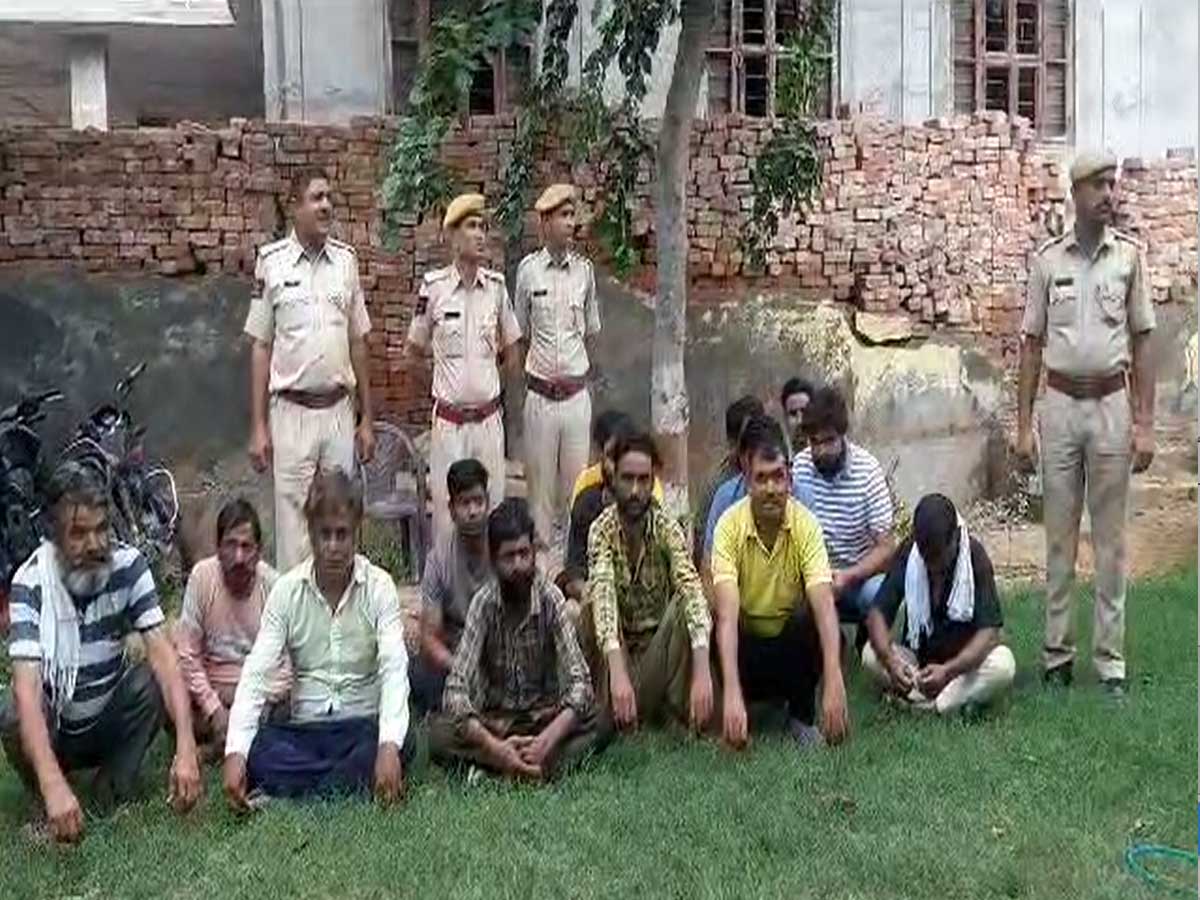 Churu Police Area Domination campaign raided 212 places in the district ...