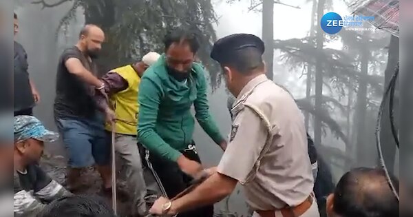 Shimla Landslide Video Terrible devastation due to heavy rains many ...