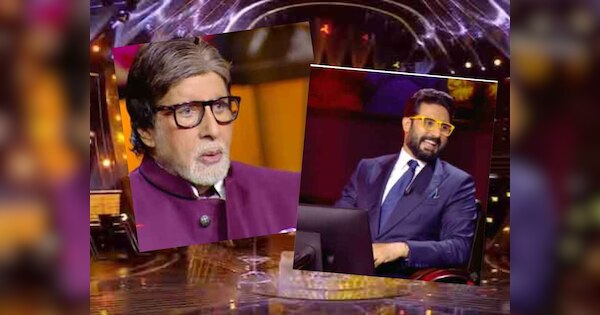 Kaun banega crorepati abhishek bachchan irritates amitabh bachchan by ...