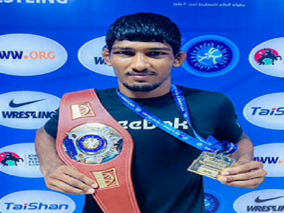 Jhajjar News Mohit becomes under-20 world wrestling champion India won ...