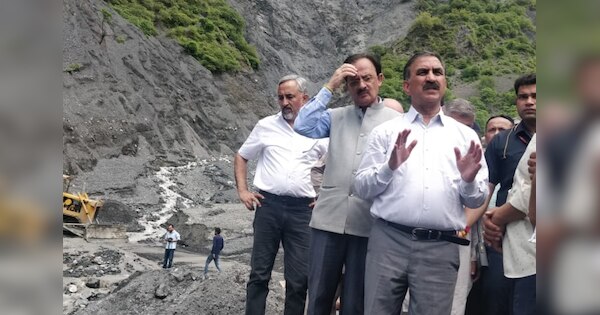 CM Sukhu reached to see the wounds of disaster in Sirmaur, assured all ...