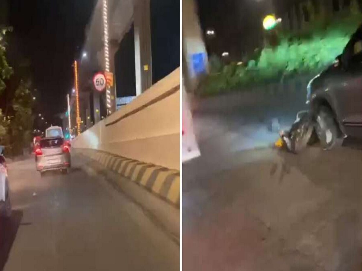 Shocking video: ପ୍ରଥମେ ୨ ବାଇକ୍ ଆରୋହୀଙ୍କୁ ଧକ୍କା ଦେଲା କାର, ଏହାପରେ ୩ ...