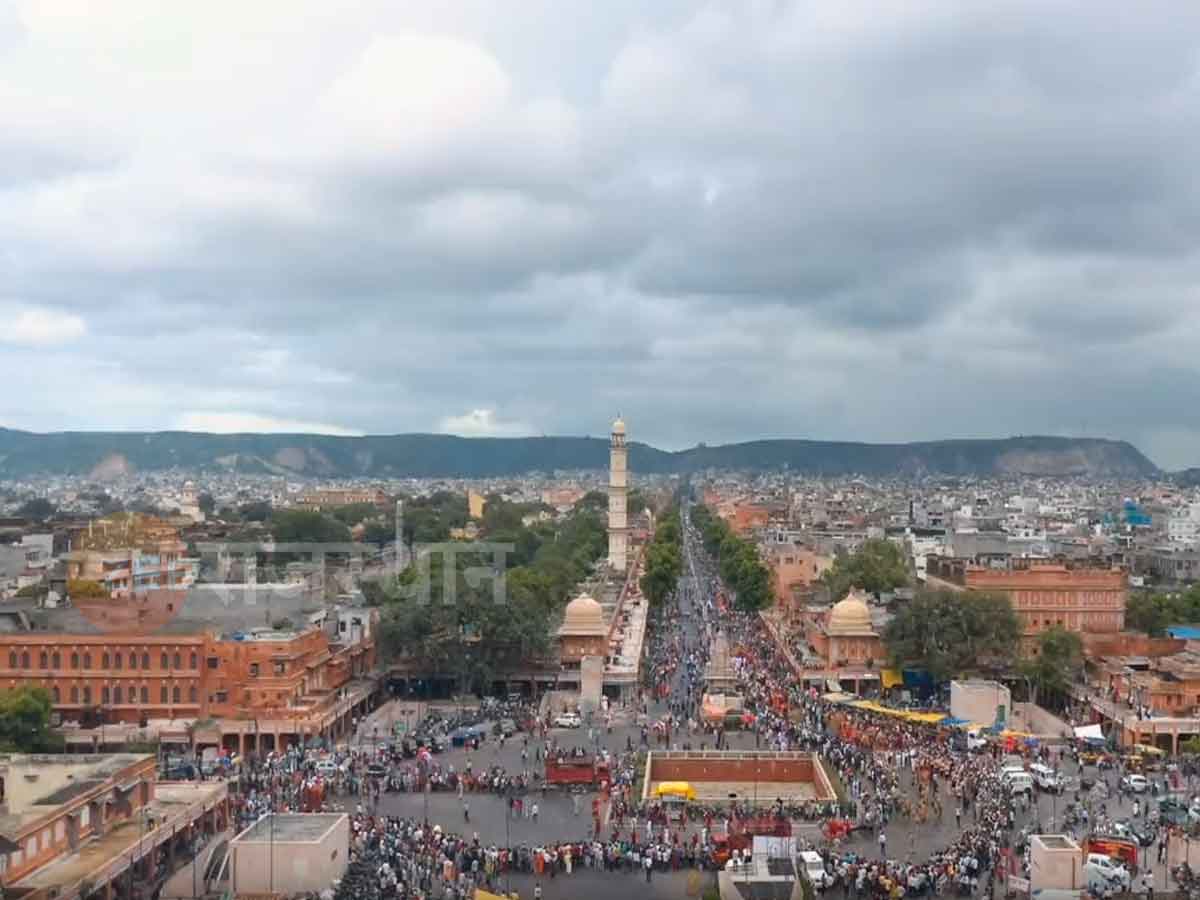 Rajasthan Hariyali Teej Mata is seen in royal ride on Hartalika Teej in ...