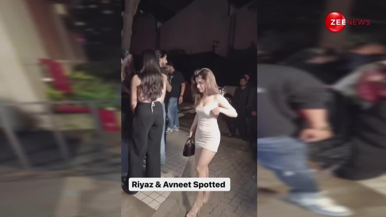 avneet kaur oops moment wore such a short dress that she was seen hiding her body | Avneet Kaur ...