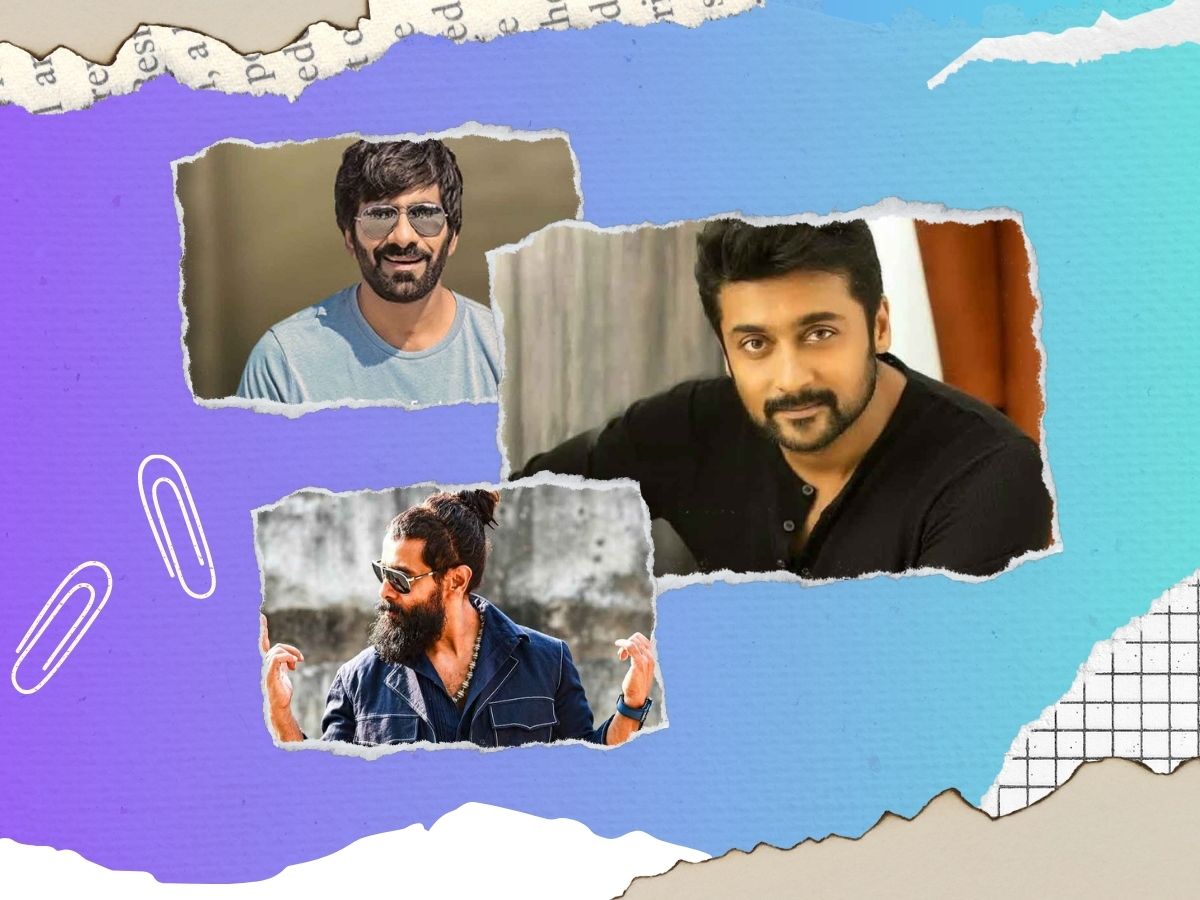 Entertainment news Chiyaan vikram, ravi teja to suriya south actors who ...