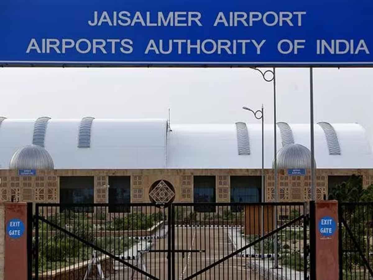 Rajasthan Air travel will increase at Jaisalmer Airport Indigo SpiceJet ...