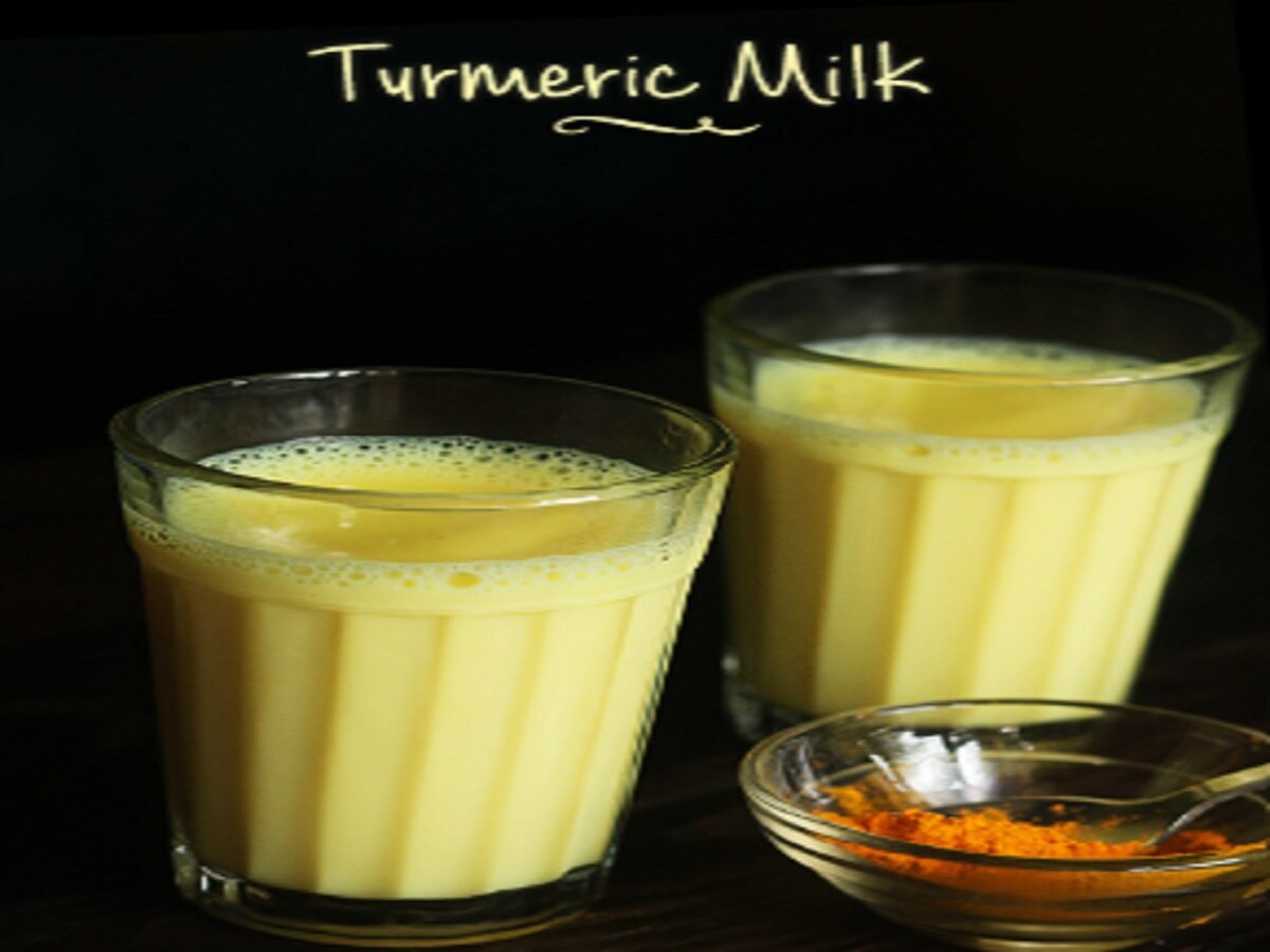 Benefits Of Turmeric Milk Drink haldi wala milk before going to bed this change will happen in ...