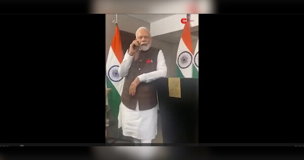 pm modi spoke to isro chief on the success of chandrayaan-3, video went ...