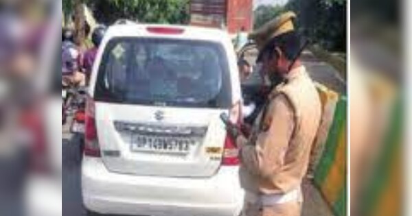 Put sticker of caste and religion on Vehicle then police will challan ...