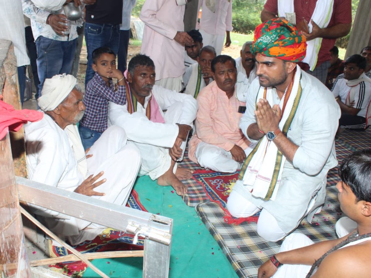 BSP candidate Ravindra Meena fulfilled his promise to Karauli public ...