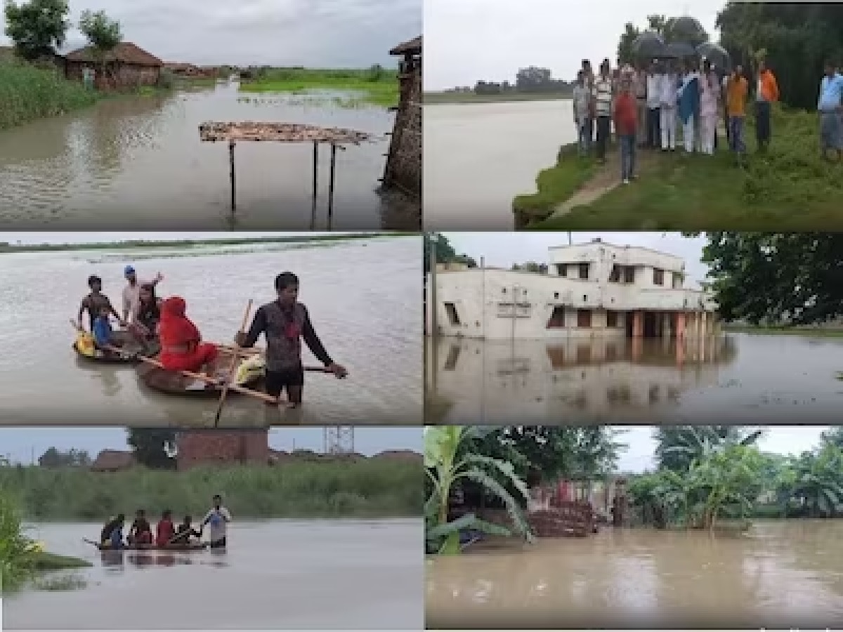 Flood threat increased in Bihar, water level of rivers due to rain ...