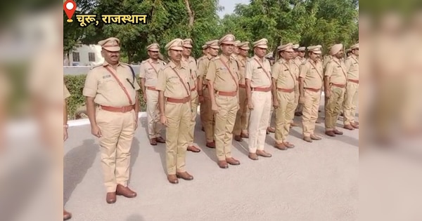 Rajasthan news DIGP of Churu took stock of police line | Churu news ...