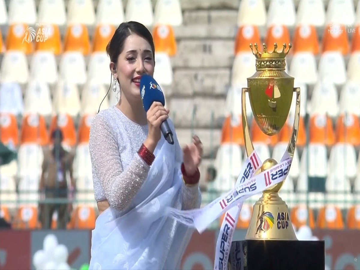 Who is Trishala Gurung who performed in Asia Cup 2023 opening ceremony