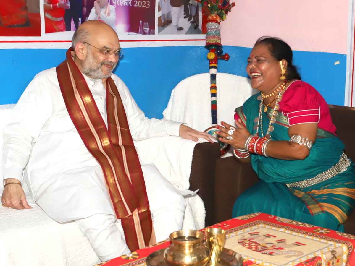 Padmashree Pandwani Singer Usha Barle joins chhattisgarh BJP now ...