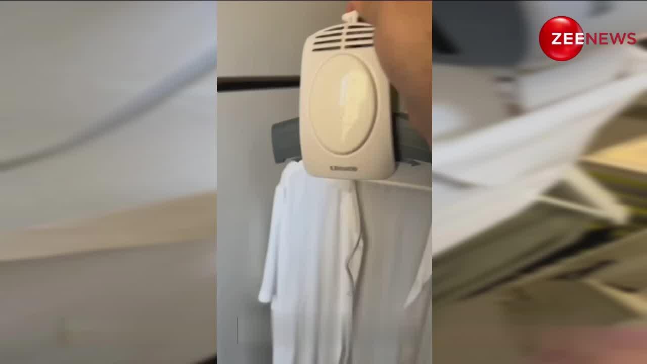 Smart Hanger portable electric clothes dryer will dry in minutes ...