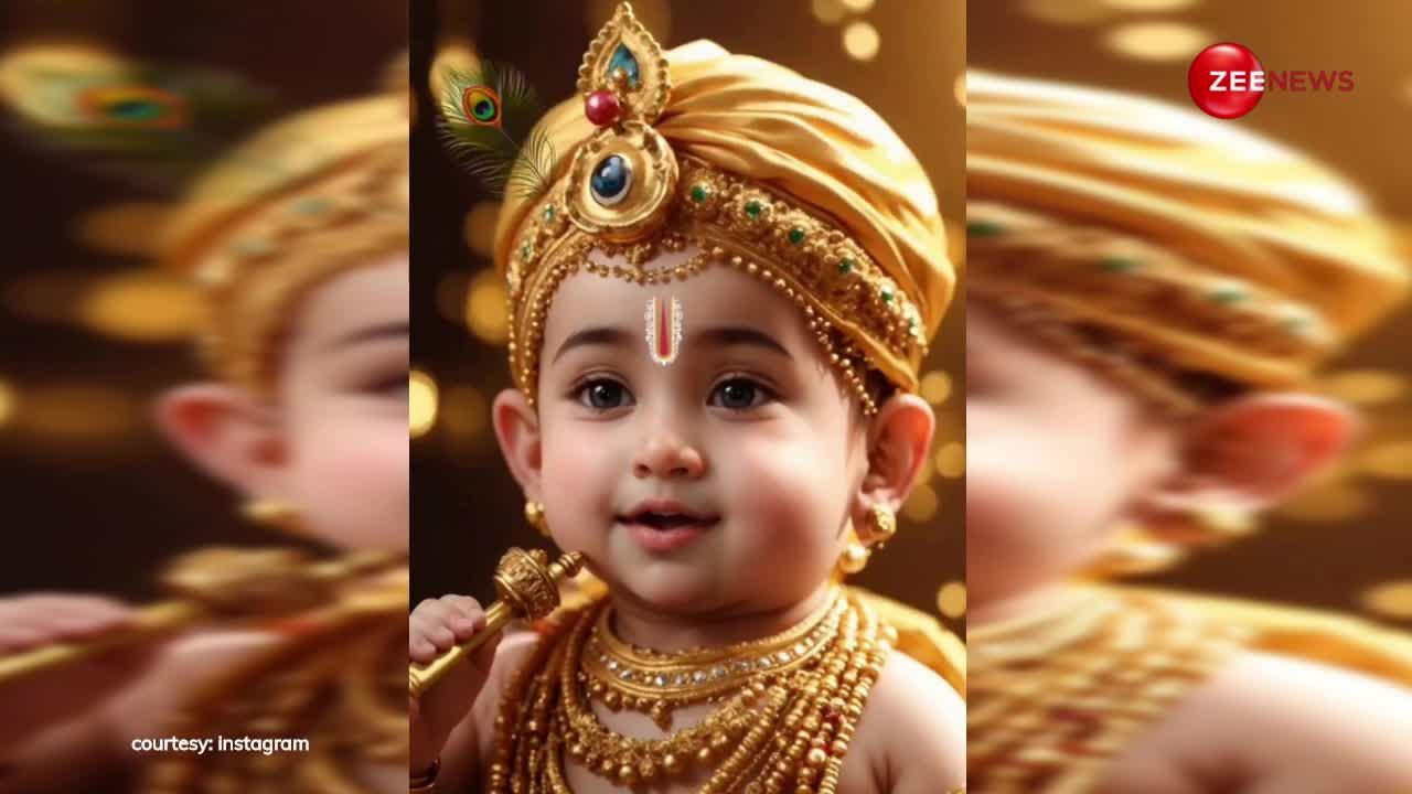 janmashtami 2023 laddu gopal ko kis cheej ka bhog lagayen shri krishan puja vidhi | Krishna ...