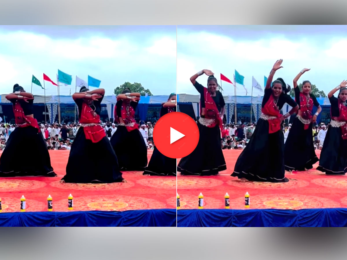 trending today Dance of tribal girls created a stir in Dungarpur videos ...