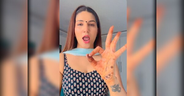 Sapna choudhary instagram reel on seema haidai sachin love story watch ...