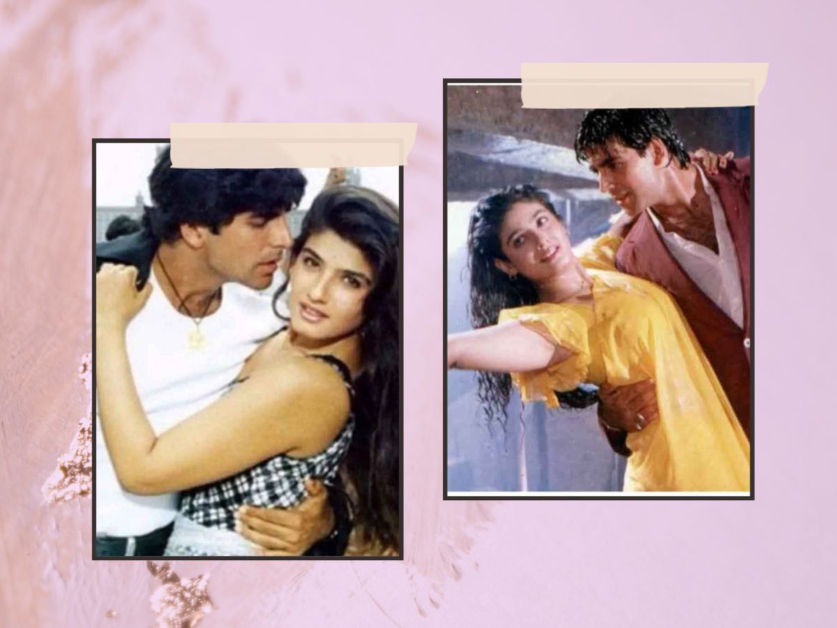 Akshay kumar raveena tandon working together after years of their break up in welcome to the ...