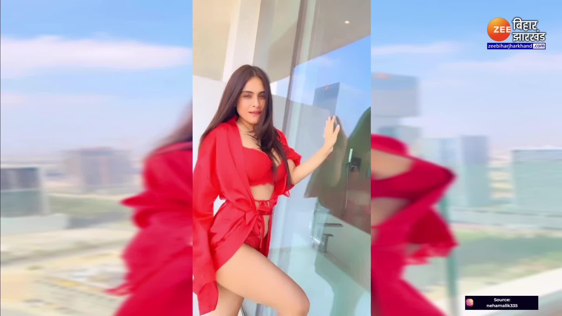 Neha Malik Crossed All Limits Of Boldness Fans Became Crazy After Seeing Actress Curvy Figure ...