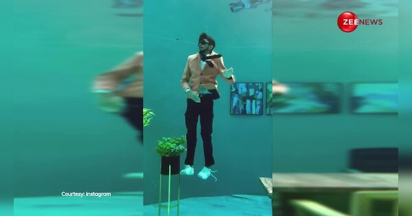 Viral India S First Underwater Dancer Jaydeep Gohil Performed