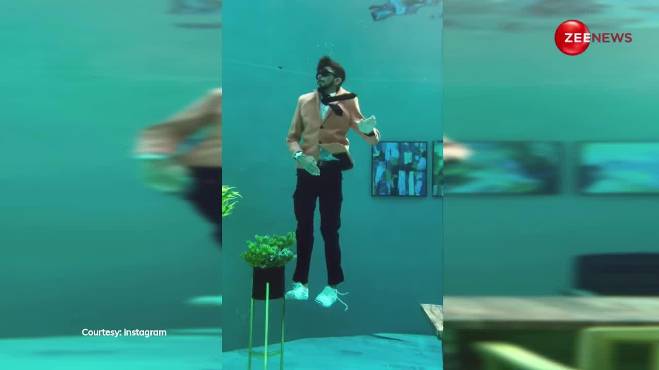Viral India S First Underwater Dancer Jaydeep Gohil Performed