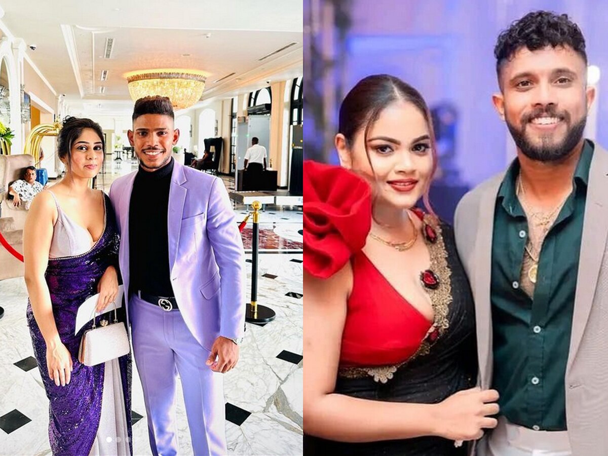 Glamorous Pics of Wife of Sri lanka cricketers charith asalanka dasun shanaka pathum see photos ...