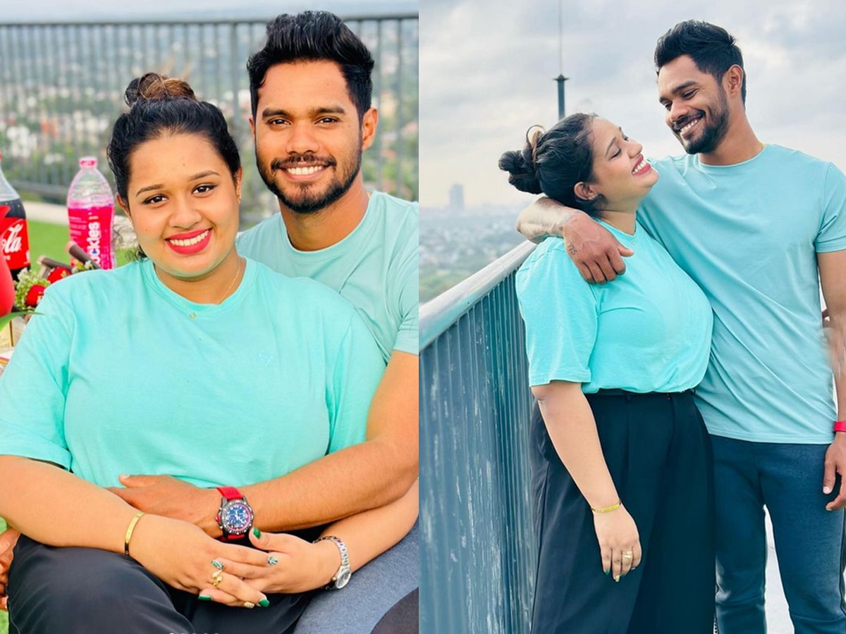 Glamorous Pics of Wife of Sri lanka cricketers charith asalanka dasun shanaka pathum see photos ...