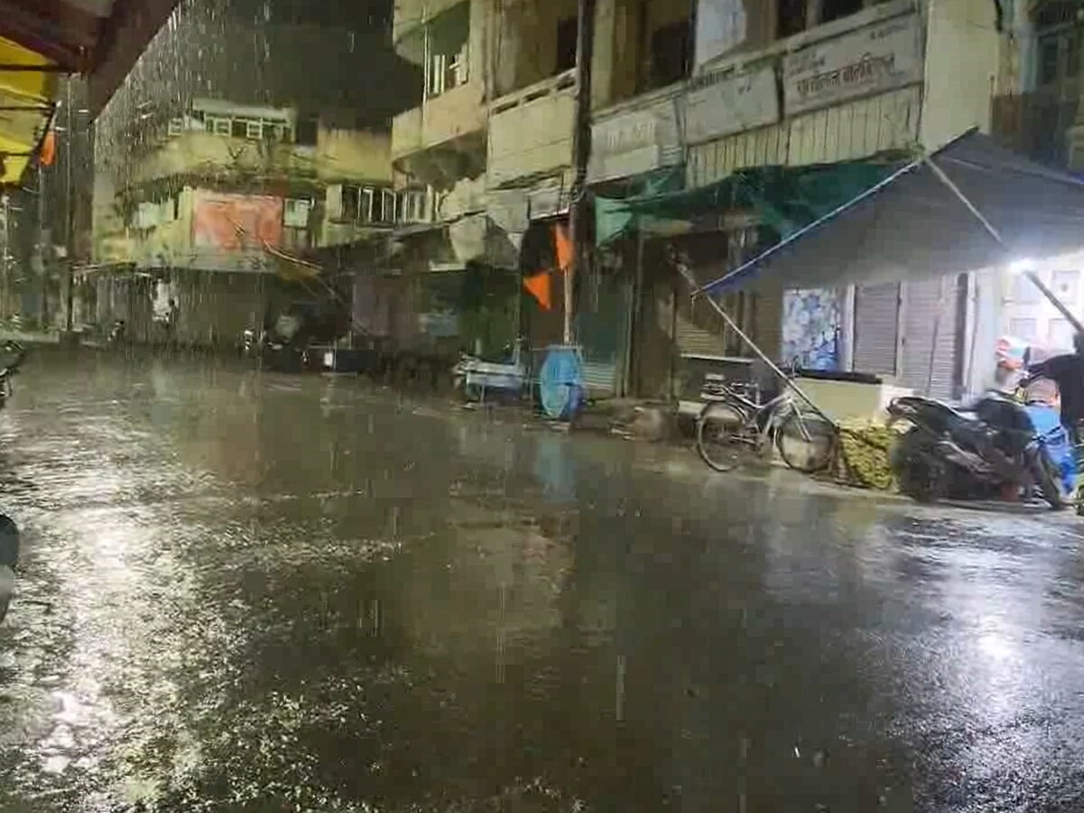 Heavy Rain In MP Incident Like Himachal In Indore Mandu Landslide Bhopal Jabalpur Gwalior Mausam ...