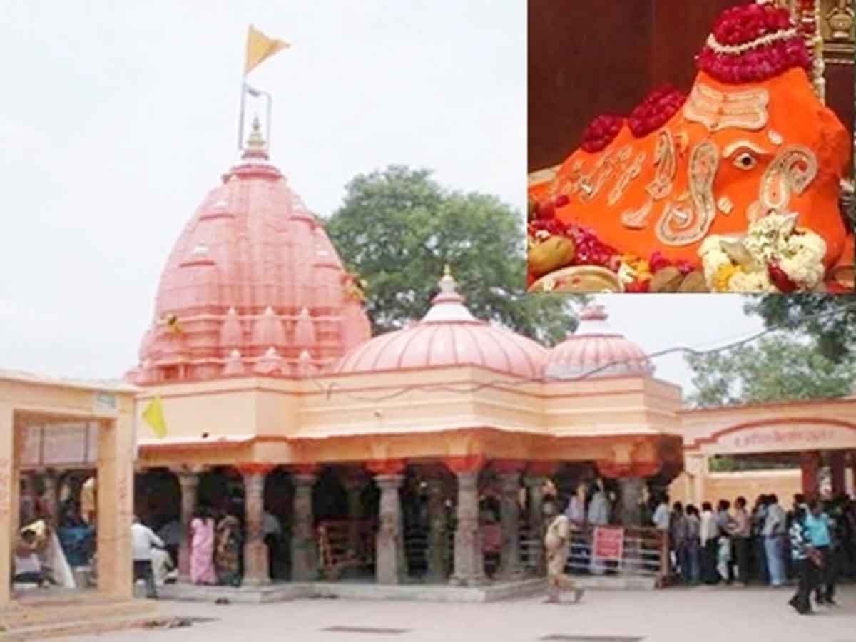 Chintaman ganesh mandir in ujjain three forms of god ganesha worshipped ...