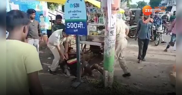 Siddharthnagar police beats disabled Divyang person with sticks in ...