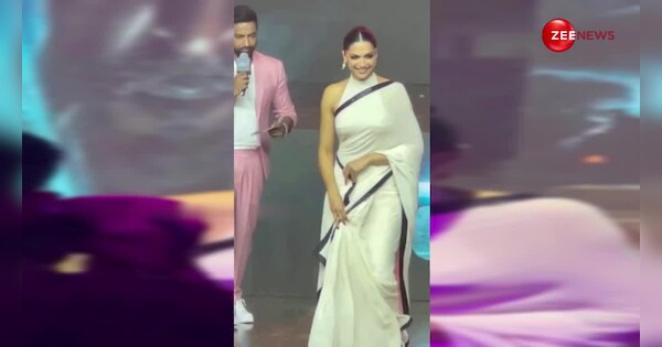 deepika padukone looked like an angel in a white saree spectators left ...