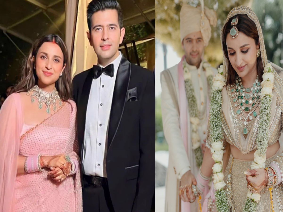 raghav parineeti marriage pictures parineeti chopra raghav chadha ...