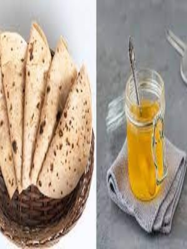 Ghee on Roti Can eating ghee cause weight gain | Ghee on Roti: रोटी पर ...