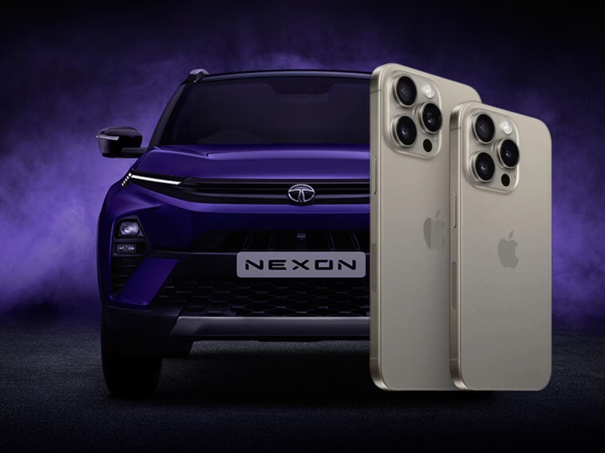 New tata nexon facelift price is just worth 4 iphone 15 know its ...