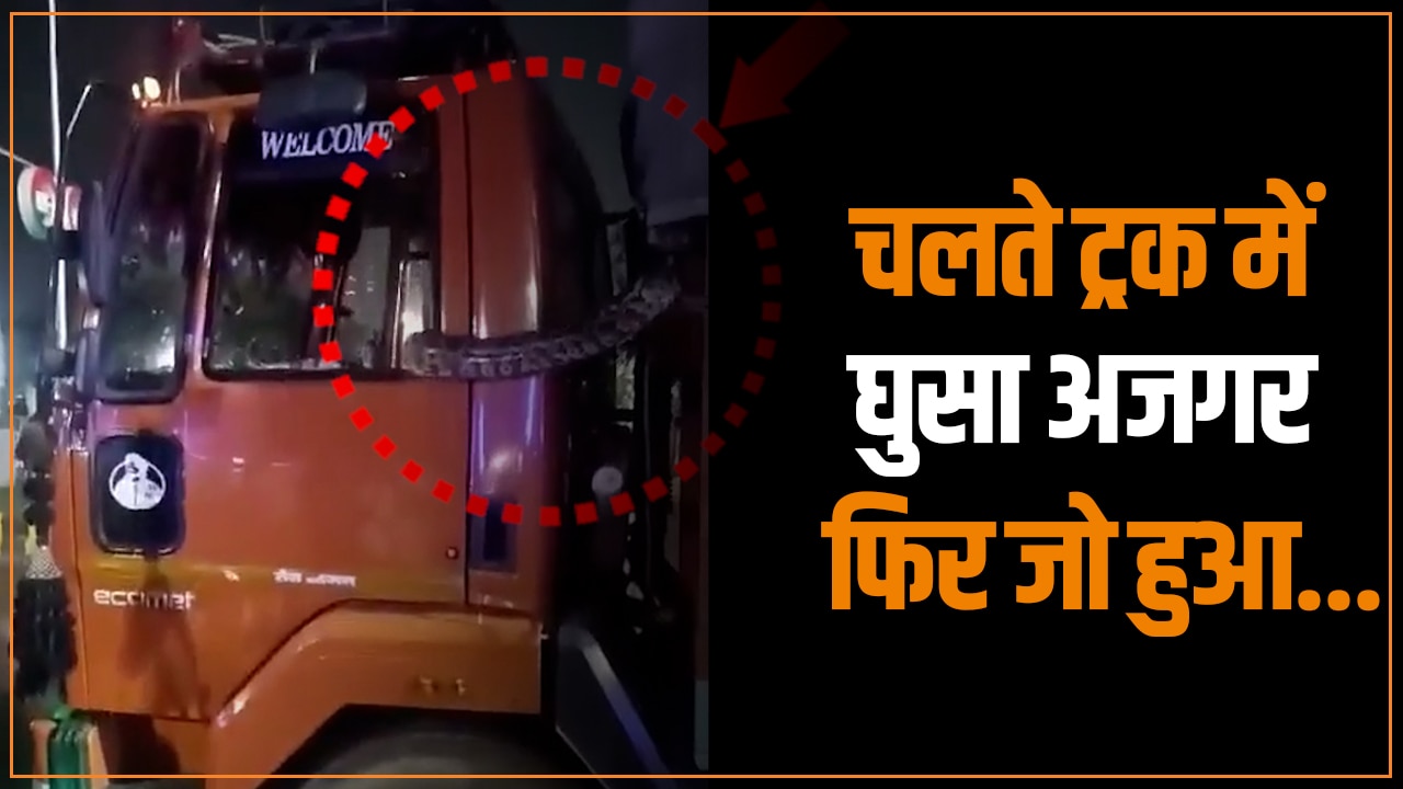 shocking video of big python rescue which came out from truck azgar ka khatarnak video | Python ...