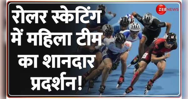 Indian women's team wins bronze medal in Roller Skating | Asian Games ...