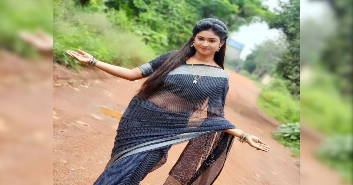 viral reels of Odia actress sweety patnaik