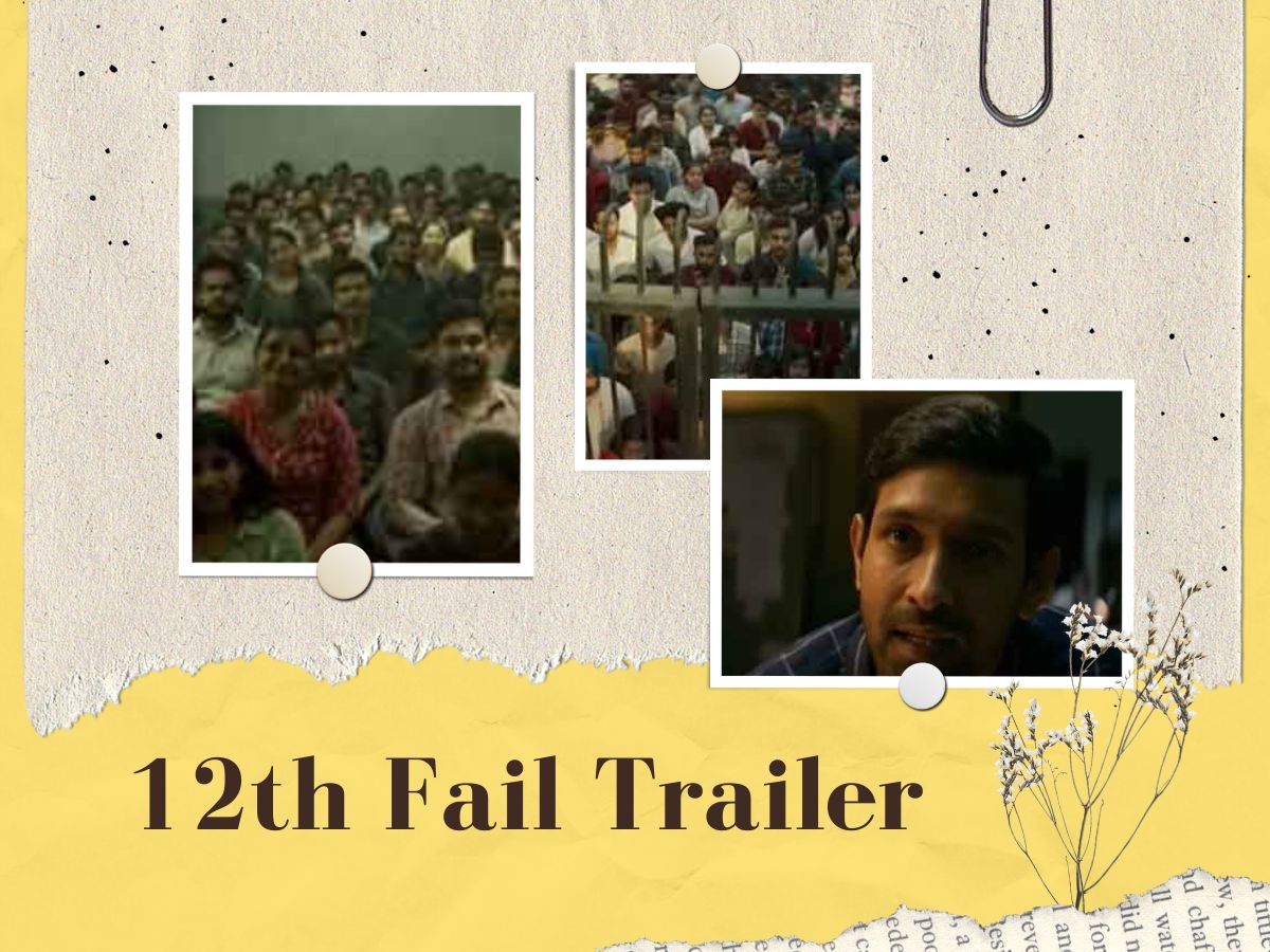 Vikrant massey starrer 12th fail trailer released| 12th Fail Trailer ... Vikrant massey starrer 12th fail trailer released| 12th Fail Trailer ...