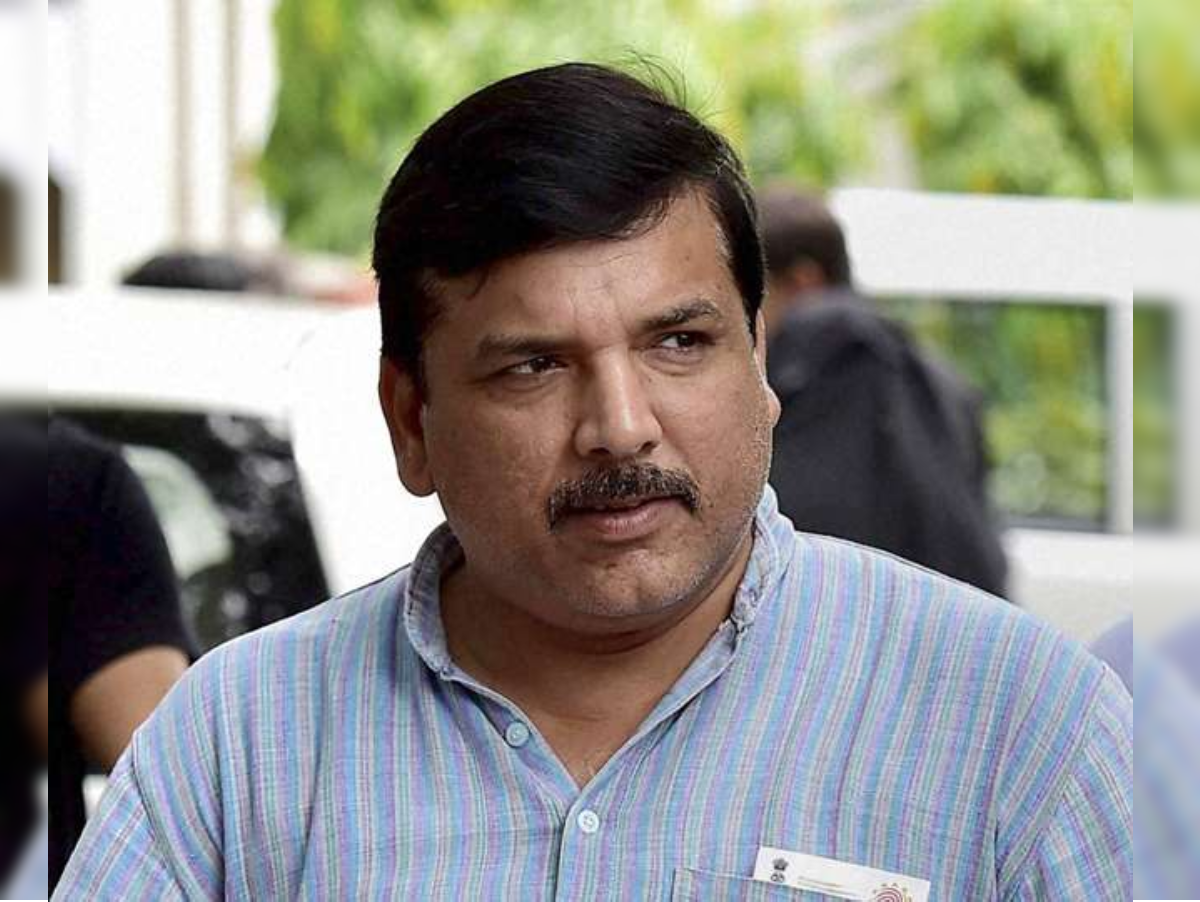 ED raids at the Delhi residence of AAP MP Sanjay Singh in excise policy ...