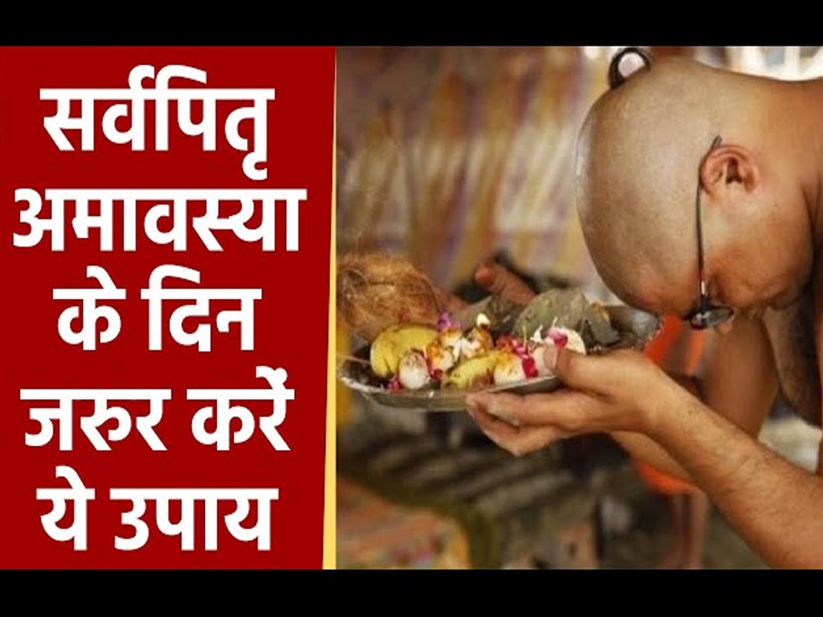 पितृ अमावस्‍या पर करें ये प्रभावी उपाय, पितरों को मिलेगा मोक्ष, बैठकर ...