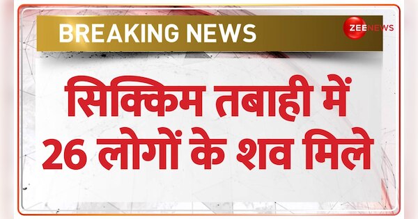 Bodies of 26 people recovered in Sikkim tragedy, NDRF rescue continues ...