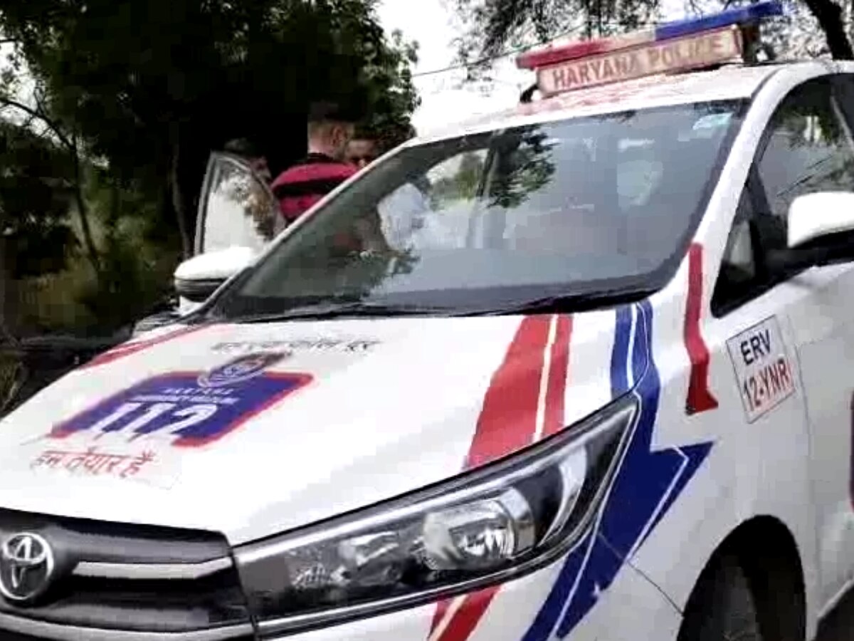 Yamunanagar thief escaped with police van dail 112 haryana Police ran ...