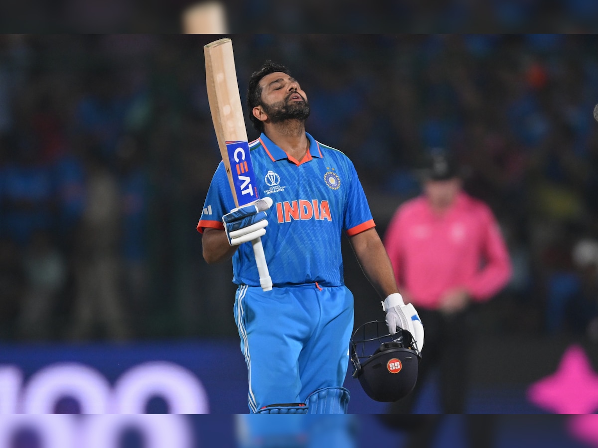 rohit sharma records in odi world cup 2023 match against afghanistan team india hitman rohit ...