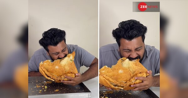 Watch: Man ate 5 kg Baahubali samosa people says Are you a human being ...