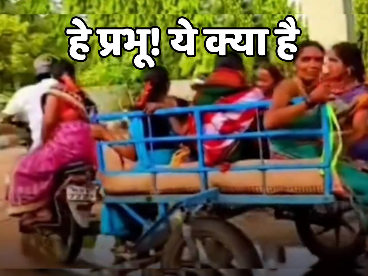 Desi Jugaad Uncle Attached Bike With Trolley Watch Video Desi Jugaad